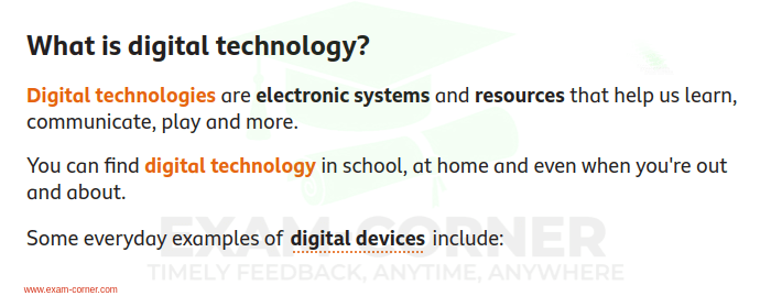 7. COMPUTERS – How do we use digital technology? – Exam-Corner