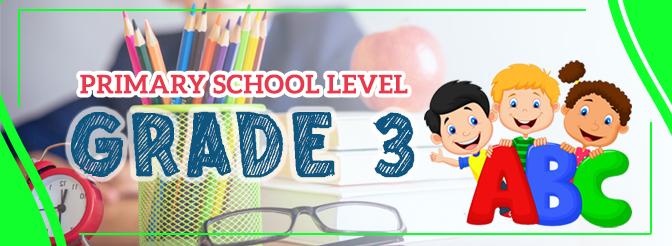 Grade 3 – Exam-Corner