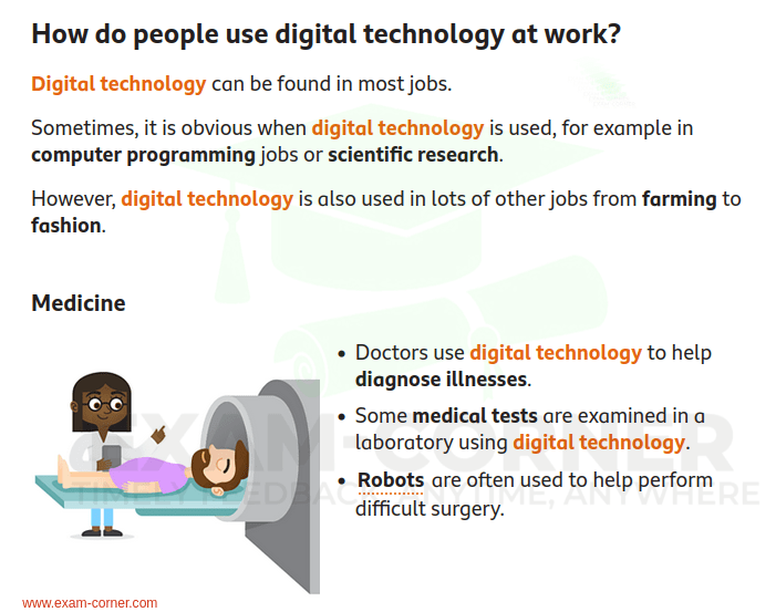7. COMPUTERS – How do we use digital technology? – Exam-Corner