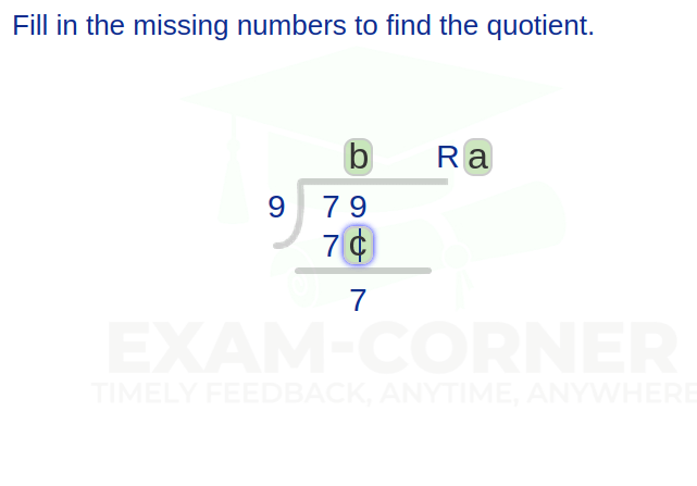 Divide: 1-Digit Divisor, Remainder – Exam-Corner