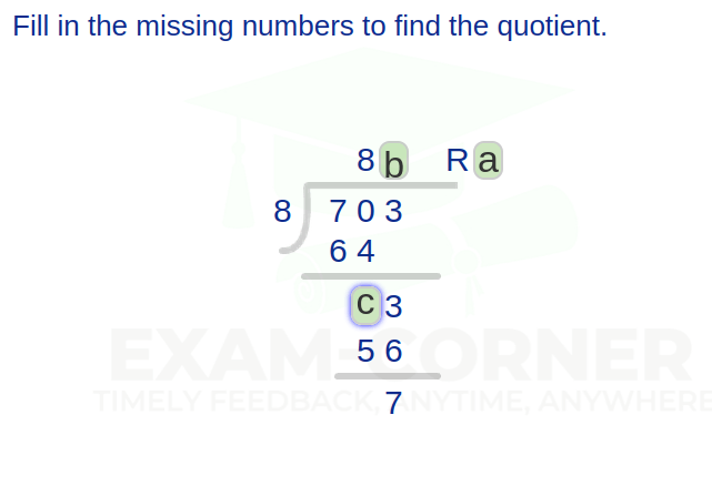 Divide: 1-Digit Divisor, Remainder – Exam-Corner