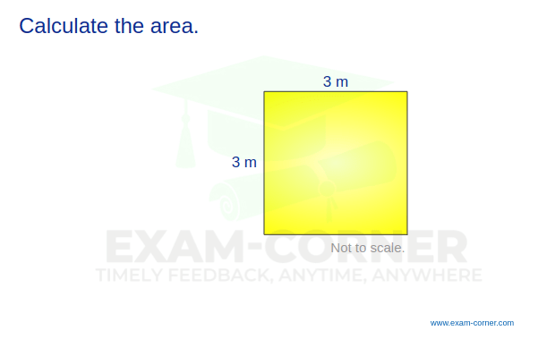 Area: Squares and Rectangles – Exam-Corner