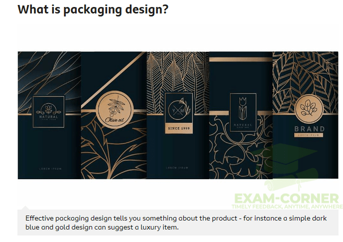 Packaging design – Exam-Corner