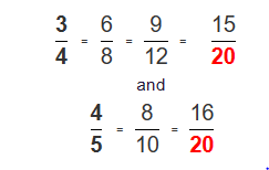 Identify the Larger Fraction – Exam-Corner