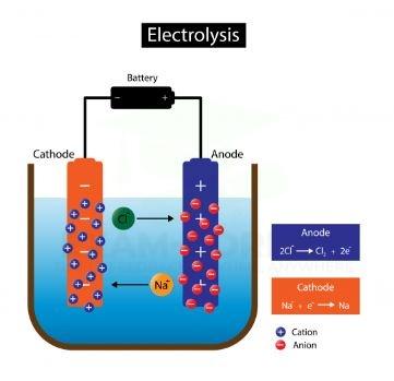Describe the Process of Electrolysis – Exam-Corner